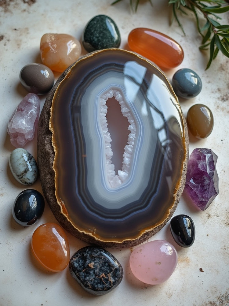 Agate — Vertus, Propriétés et Bienfaits en Lithothérapie